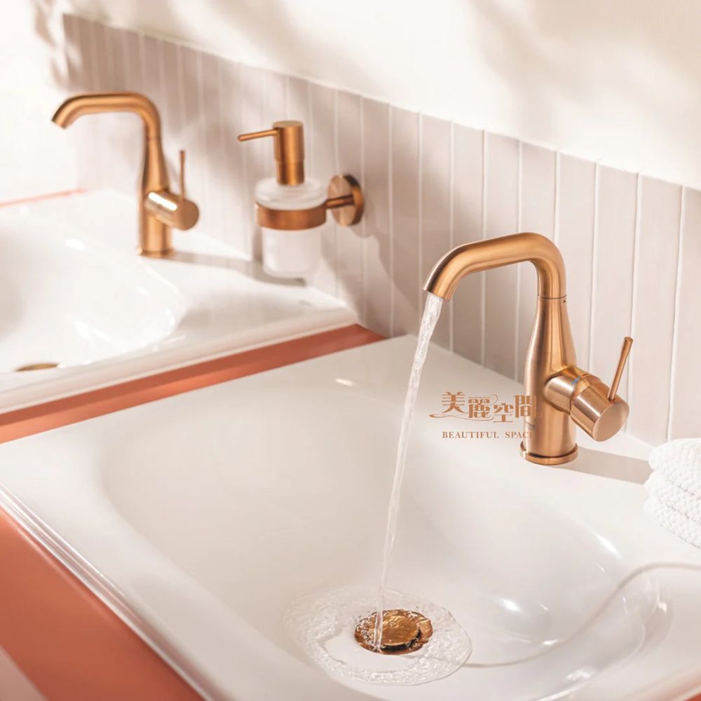 德國 GROHE 24173.DA1 ESSENCE 單槍面盆龍頭 (玫瑰金)