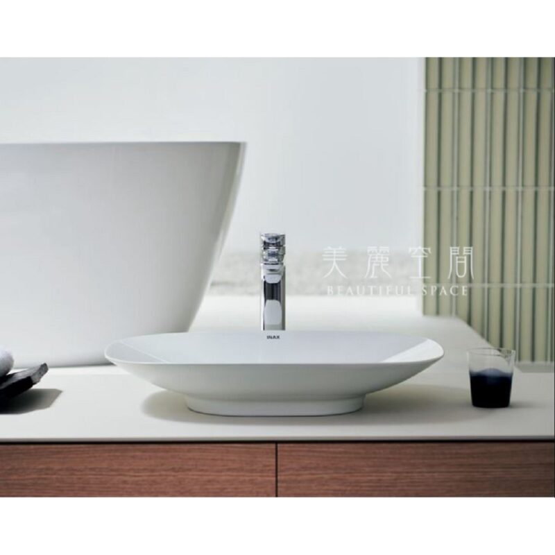INAX 薄翼京瓷面盆 台上盆 AL-S620V-TW/BW1 | 美麗空間衛浴 INAX衛浴展示中心