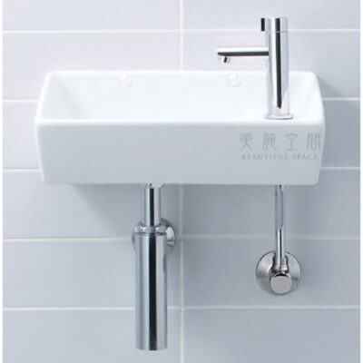 日本INAX 壁掛臉盆(僅能搭配單冷水龍頭)YL-A35HC-36CM