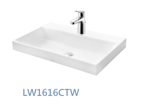 TOTO LW1616CTW 臉盆浴櫃組CC-C-1616D 60公分浴櫃 雙開門 - 美麗空間衛浴,精品衛浴設備