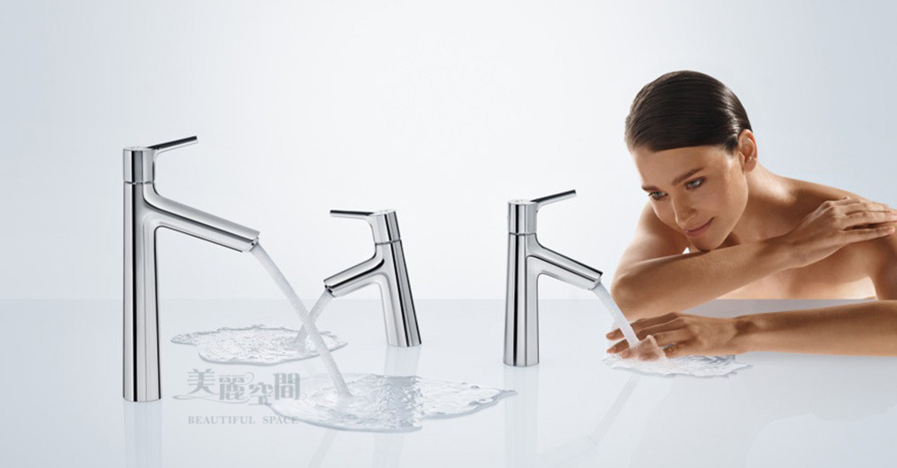 Hansgrohe Talis S 80 臉盆龍頭 72010000 鉻色 - 美麗空間衛浴,精品衛浴設備