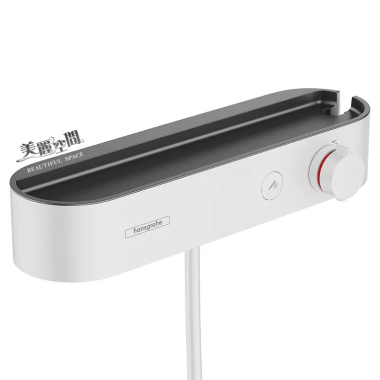 Hansgrohe Pulsify 恆溫淋浴龍頭 24360700 霧白 - 美麗空間衛浴,精品衛浴設備