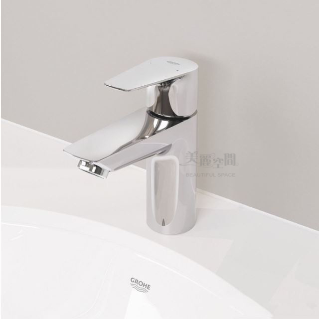 GROHE 23758001 BAUEDGE NEW 面盆龍頭(鉻色) - 美麗空間衛浴,精品衛浴設備