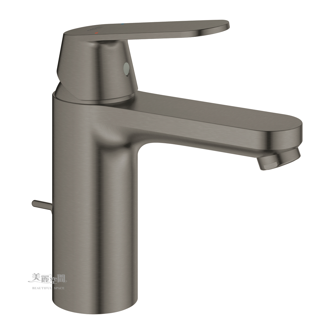 GROHE 23325.ALC EUROSMART COSMOPOLITAN 單槍面盆龍頭(墨霧黑) - 美麗空間衛浴,精品衛浴設備