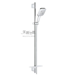 GROHE RAINSHOWER SMARTACTIVE 130 CUBE 滑桿組 26587000 - 美麗空間衛浴,精品衛浴設備