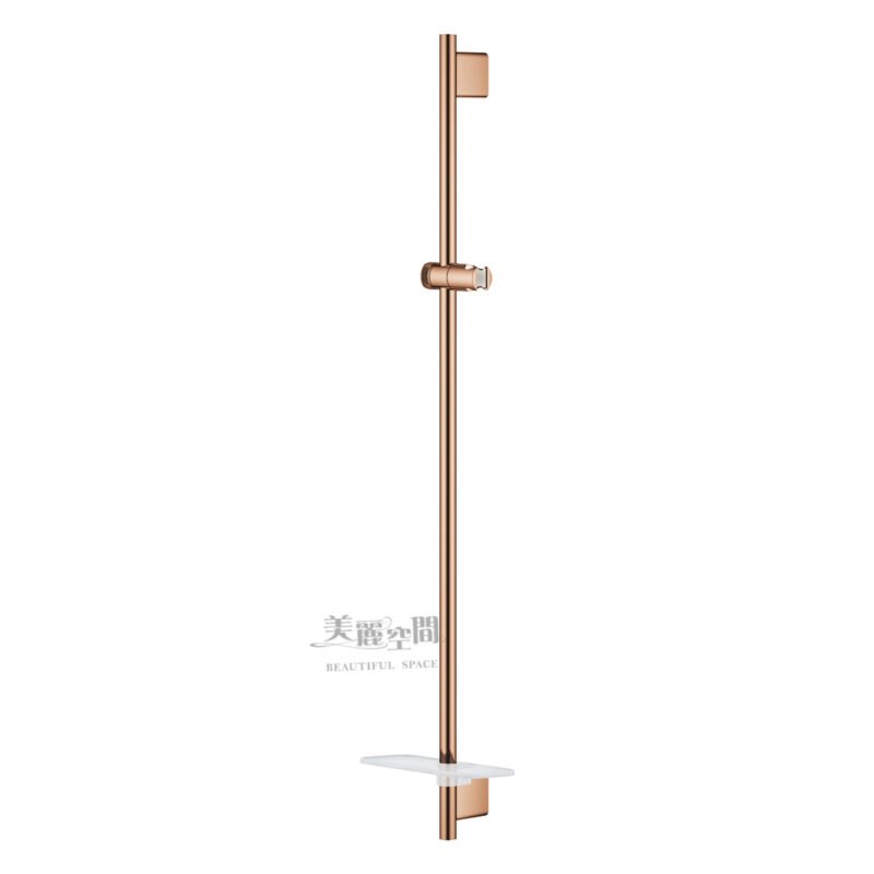 GROHE TEMPESTA COSMOPOLITAN 60cm滑桿組 27521AL0 毛絲面石墨黑 - 美麗空間衛浴,精品衛浴設備