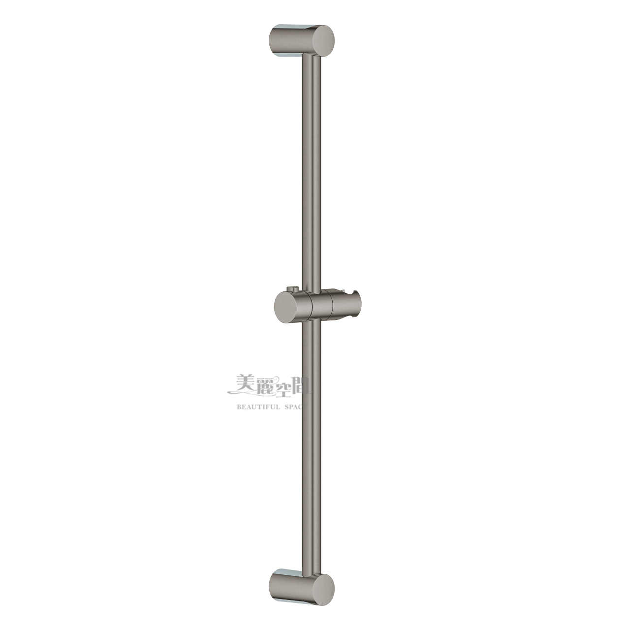 GROHE RAINSHOWER SMARTACTIVE 90cm 升降滑桿 毛絲面石墨黑 26603AL0 - 美麗空間衛浴,精品衛浴設備