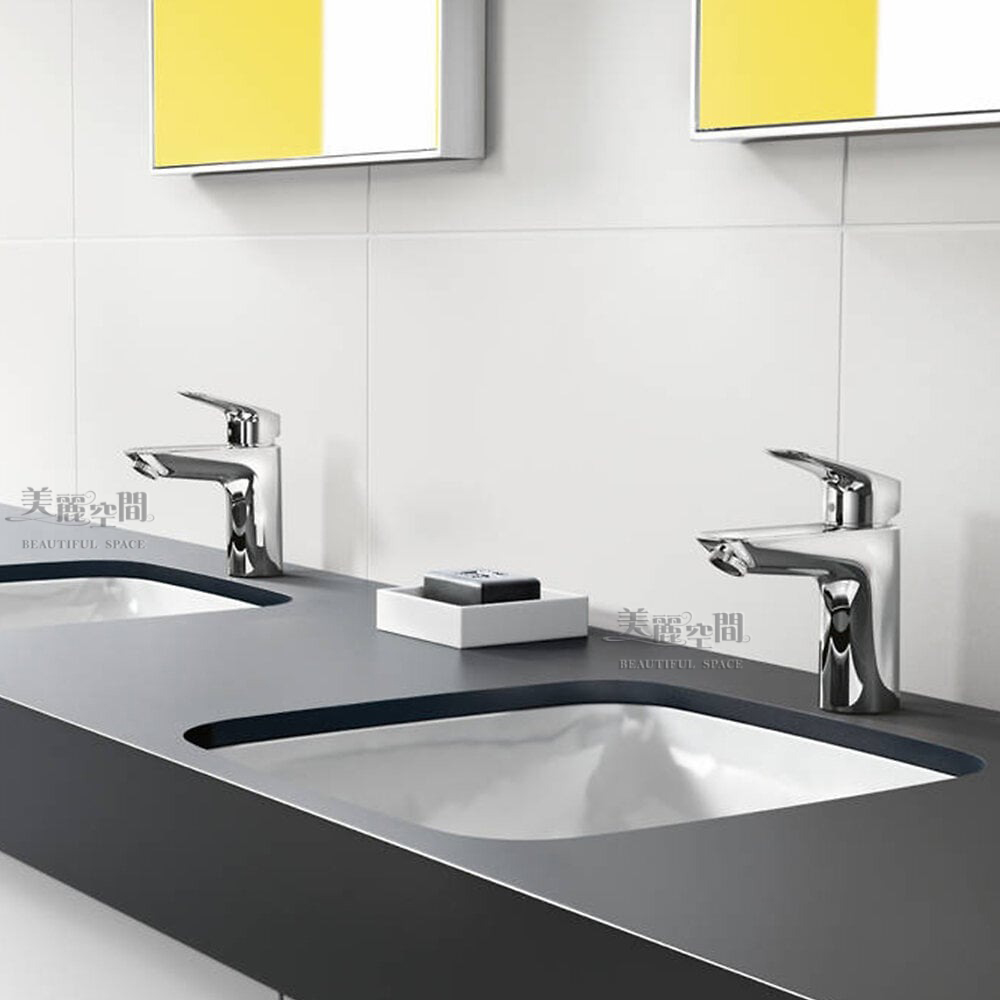 Hansgrohe 71100000 Logis 100 面盆龍頭 (鉻色) - 美麗空間衛浴,精品衛浴設備
