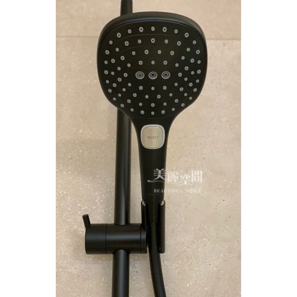 Hansgrohe Raindance Select E 120 26520670 三段式手持蓮蓬頭 (霧黑)
